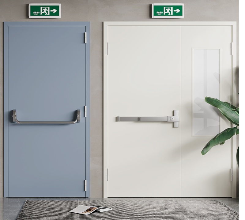 Double Swing Fire Rated Door | LHSH